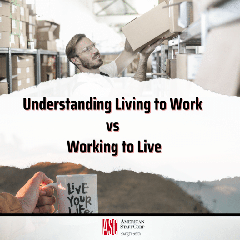 Understanding The Difference Between Living To Work And Working To Live